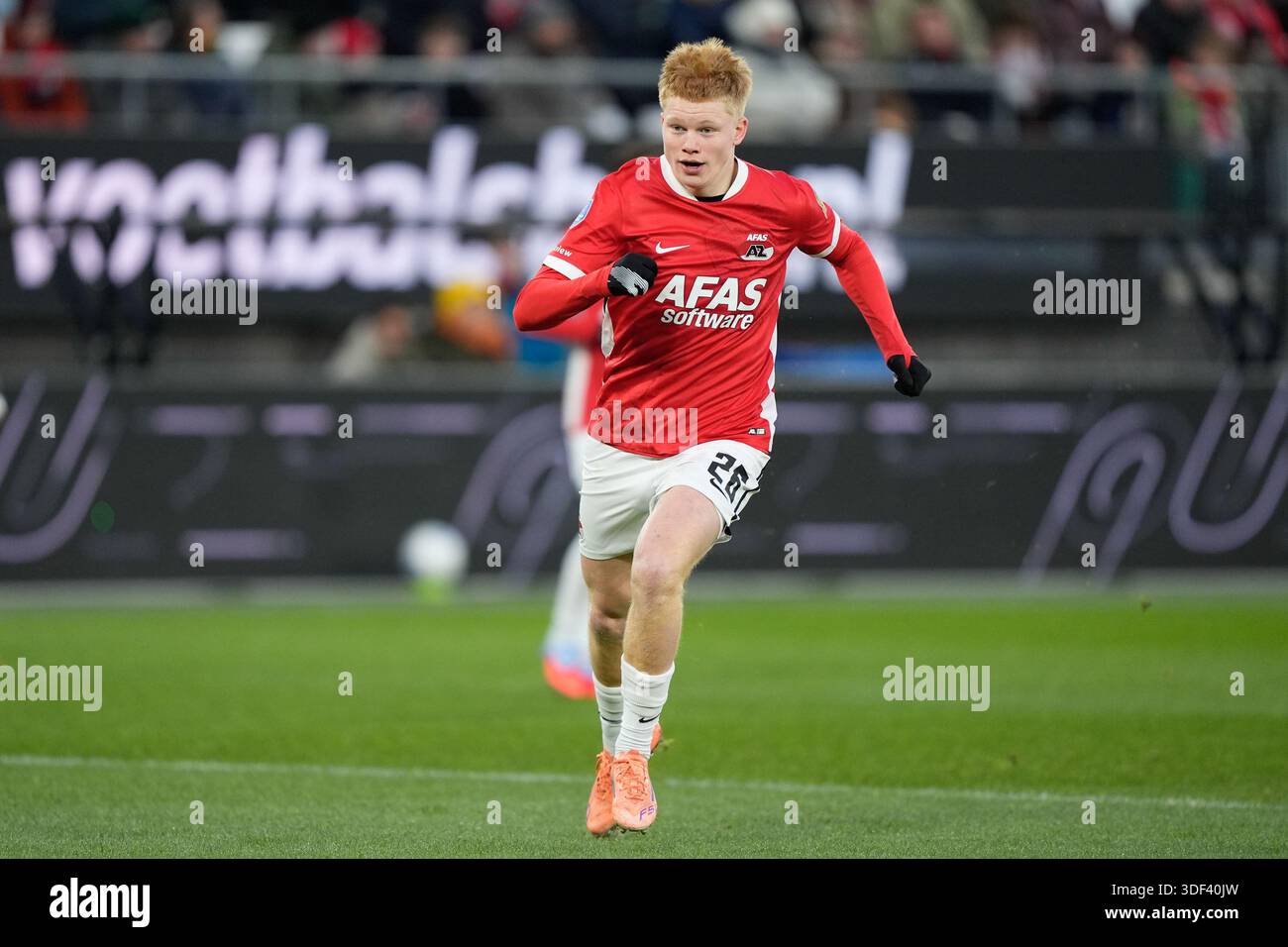 ALKMAAR , 10-01-2026 , AFAS stadium , season 2025 / 2026 , Dutch ...