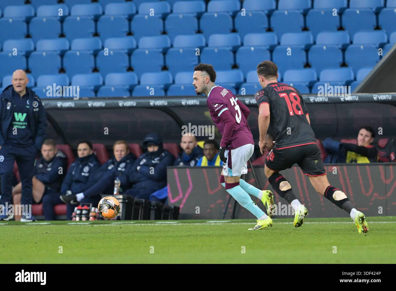 Turf Moor, Burnley, Lancashire, UK. 10th Jan, 2026. FA Cup Football ...