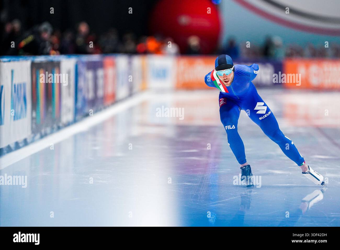 TOMASZOW MAZOWIECKI, POLAND - JANUARY 10: Michele Malfatti of Italy ...