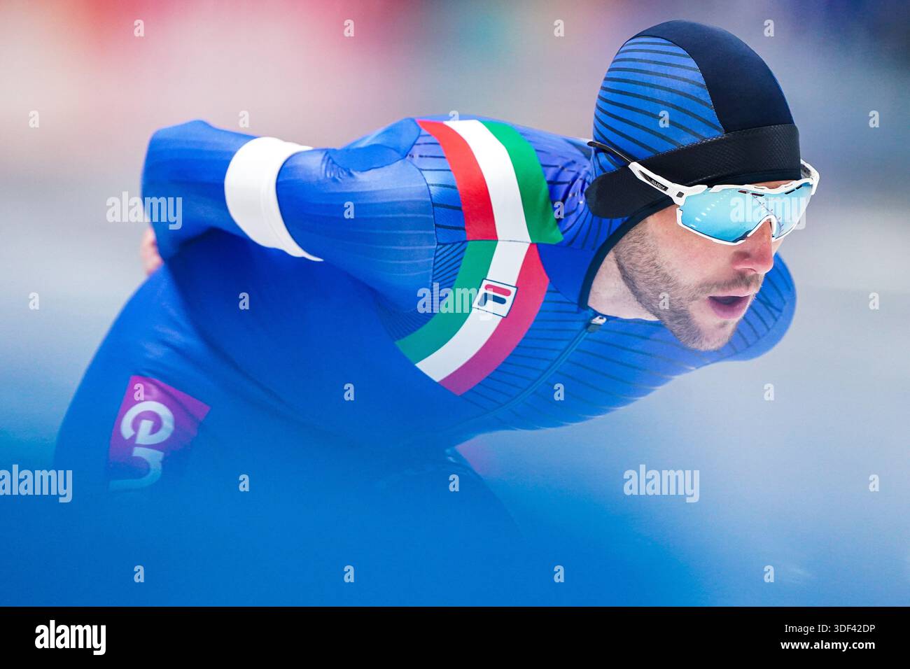 TOMASZOW MAZOWIECKI, POLAND - JANUARY 10: Michele Malfatti of Italy ...