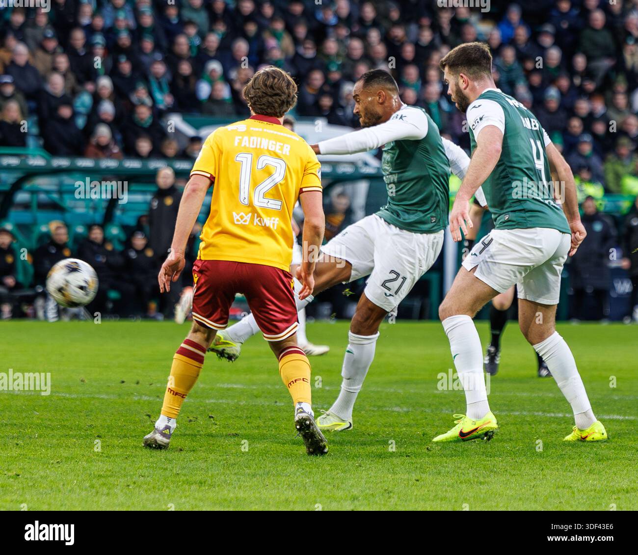 Easter Road Stadium, Edinburgh, Scotland, UK. 10th Jan 2026. Hibernian ...