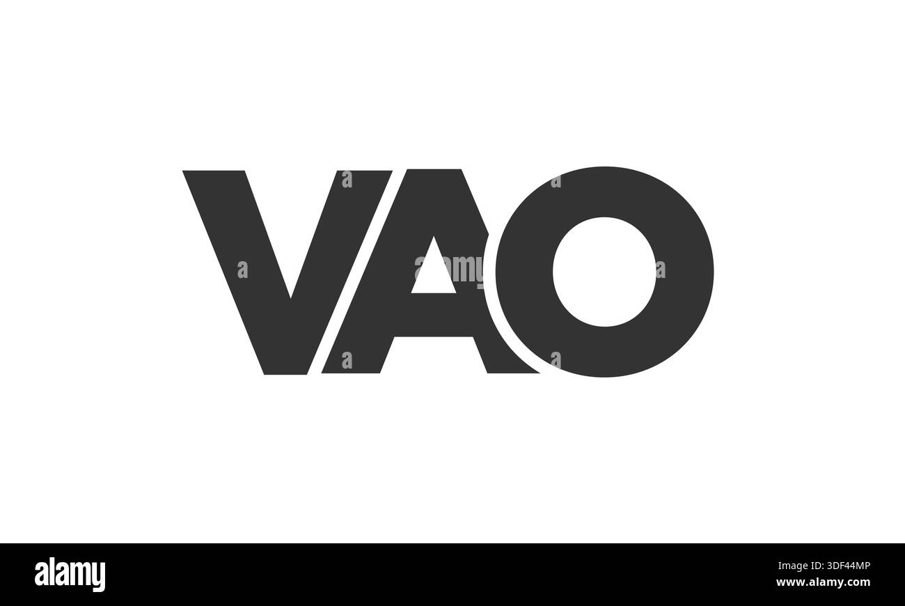 Vao logo design hi-res stock photography and images - Alamy