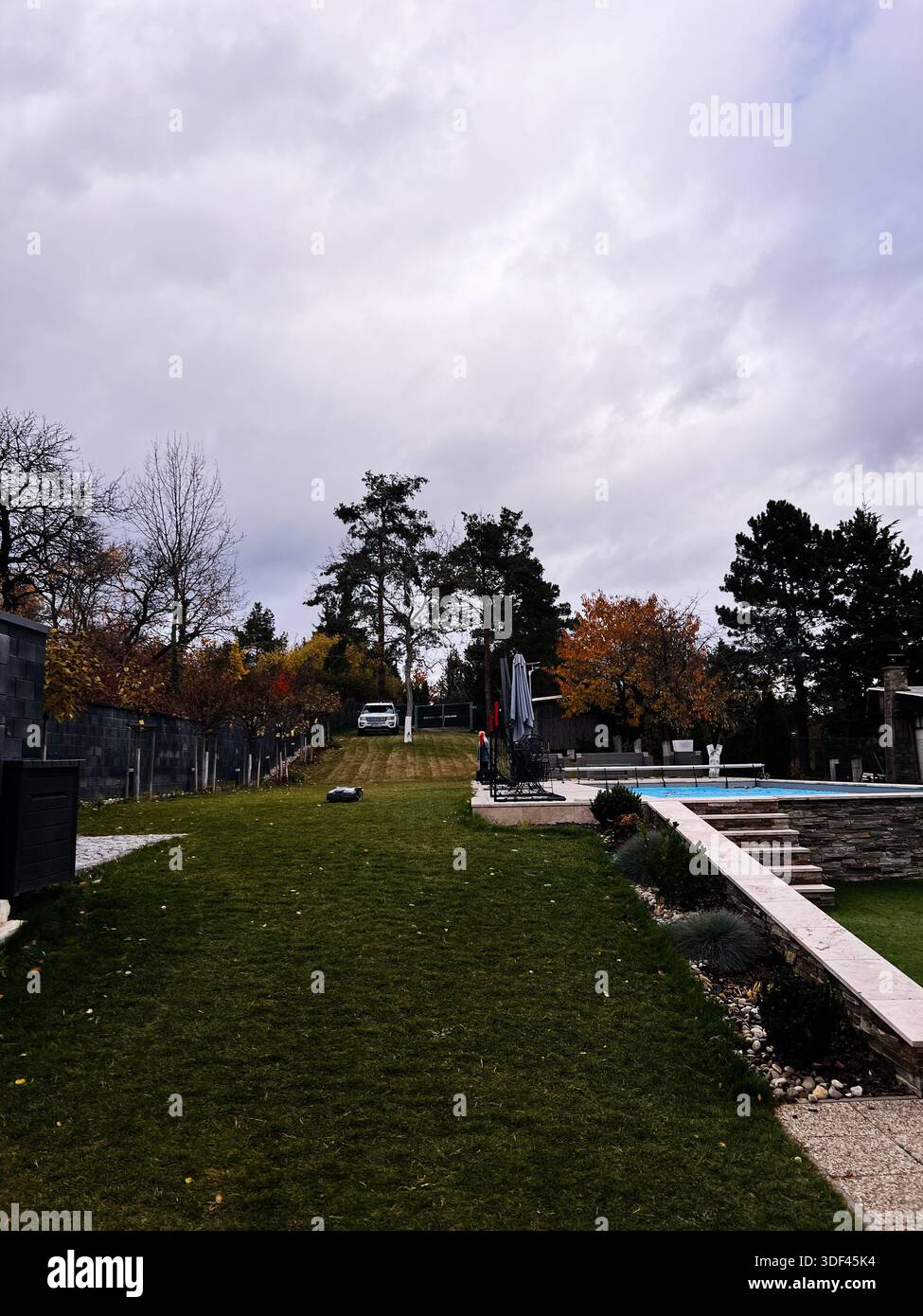 Tranquil pathway amid autumn hi-res stock photography and images - Alamy