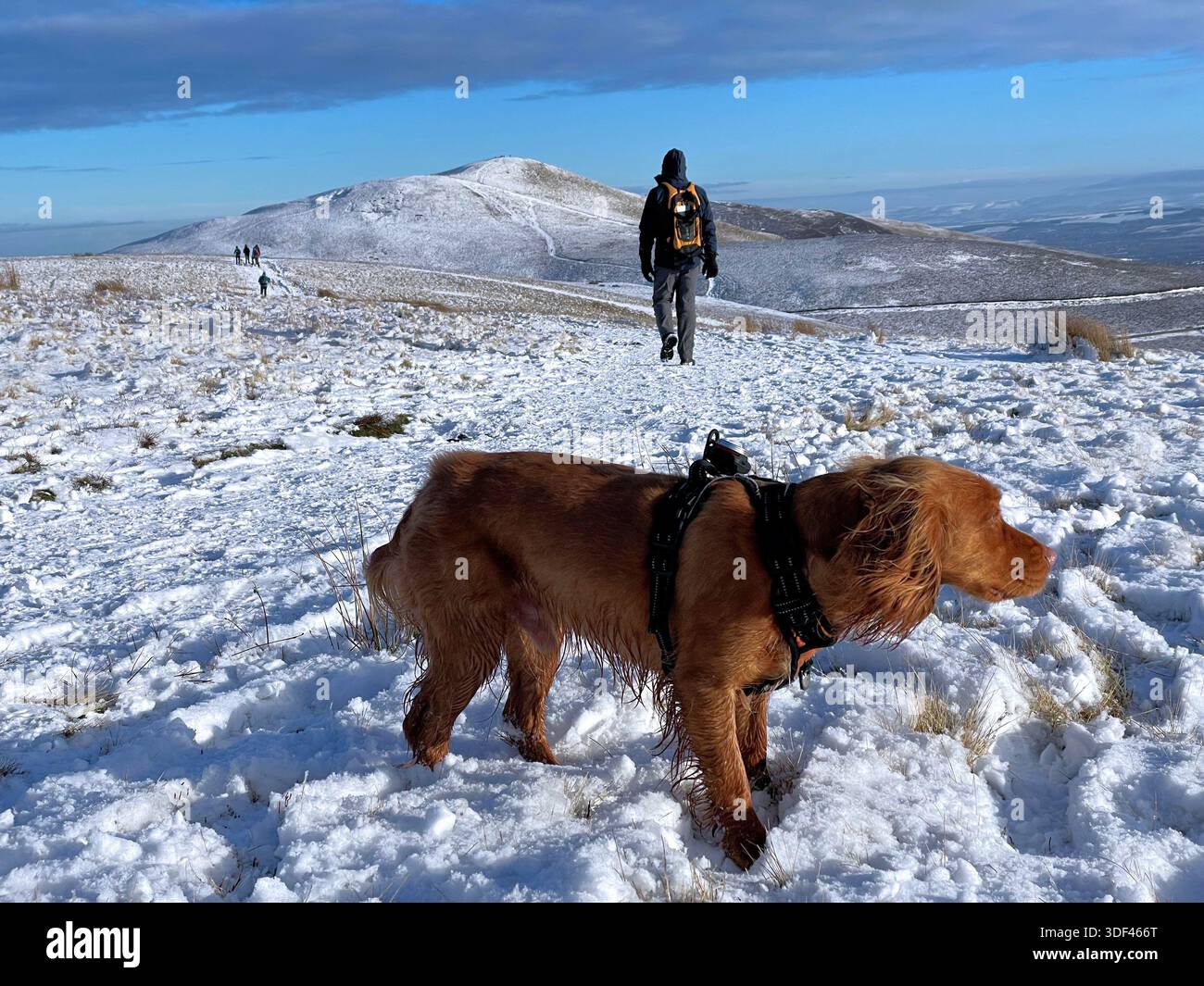 Edinburgh, Scotland, UK. 10th Jan 2026. Snow on the Pentland Hills ...