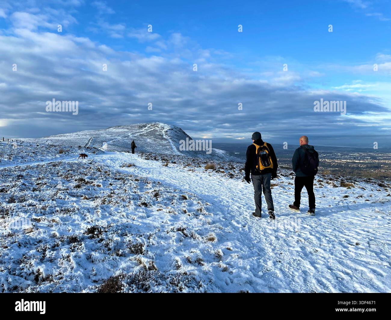 Edinburgh, Scotland, UK. 10th Jan 2026. Snow on the Pentland Hills ...
