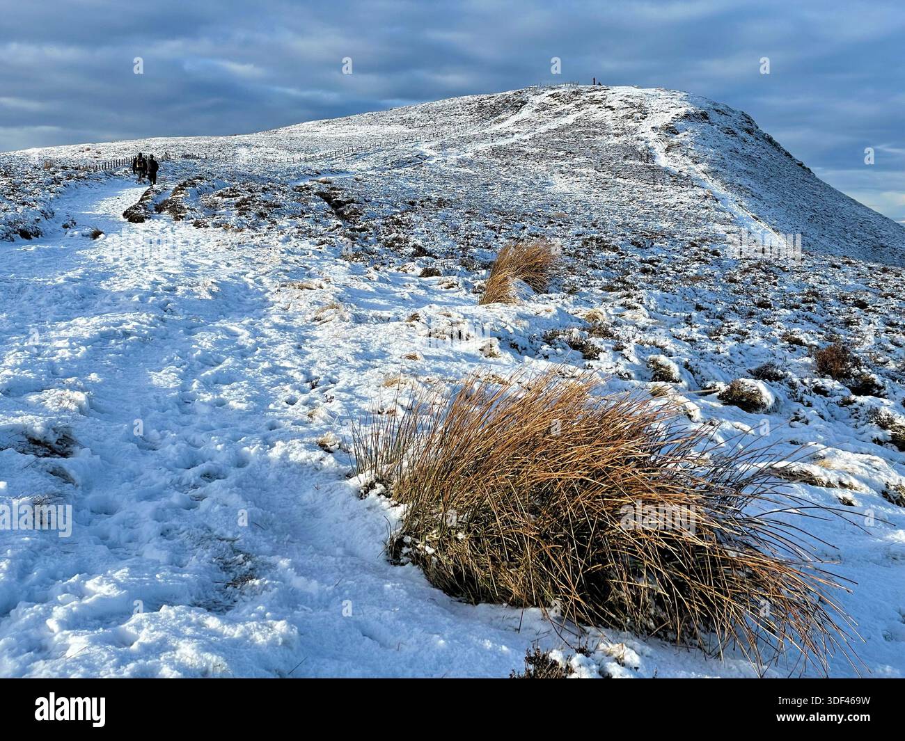 Edinburgh, Scotland, UK. 10th Jan 2026. Snow on the Pentland Hills ...