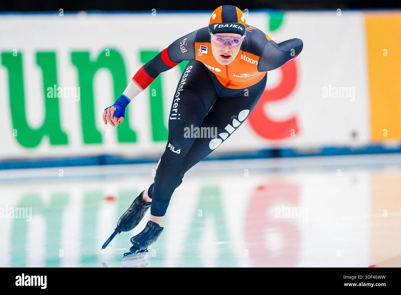TOMASZOW MAZOWIECKI, POLAND - JANUARY 10: Isabel Grevelt of Netherlands ...