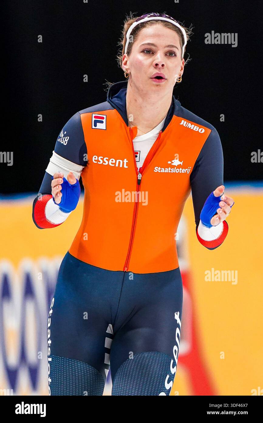 TOMASZOW MAZOWIECKI, POLAND - JANUARY 10: Chloe Hoogendoorn of ...