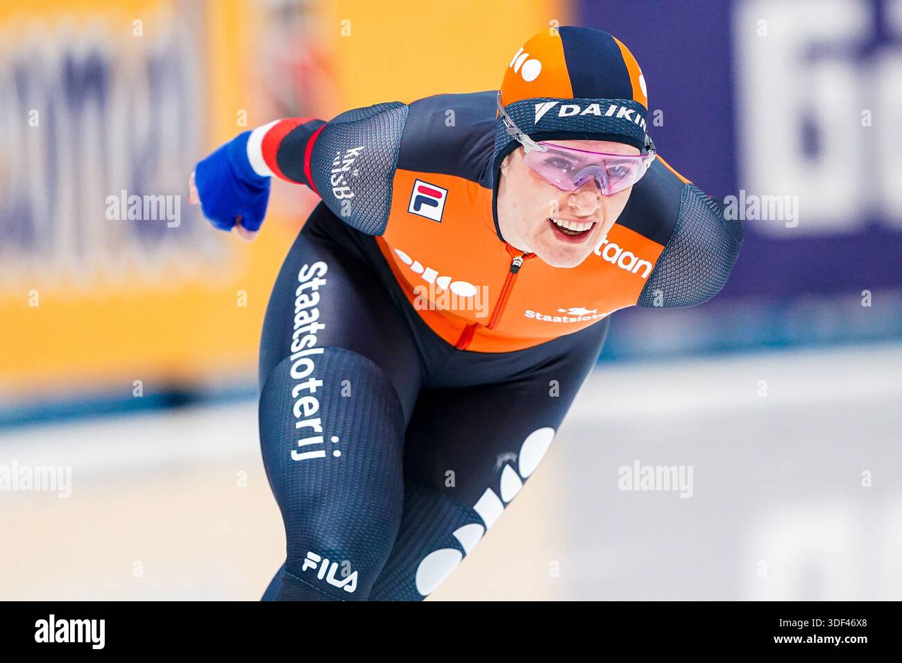 TOMASZOW MAZOWIECKI, POLAND - JANUARY 10: Isabel Grevelt of Netherlands ...