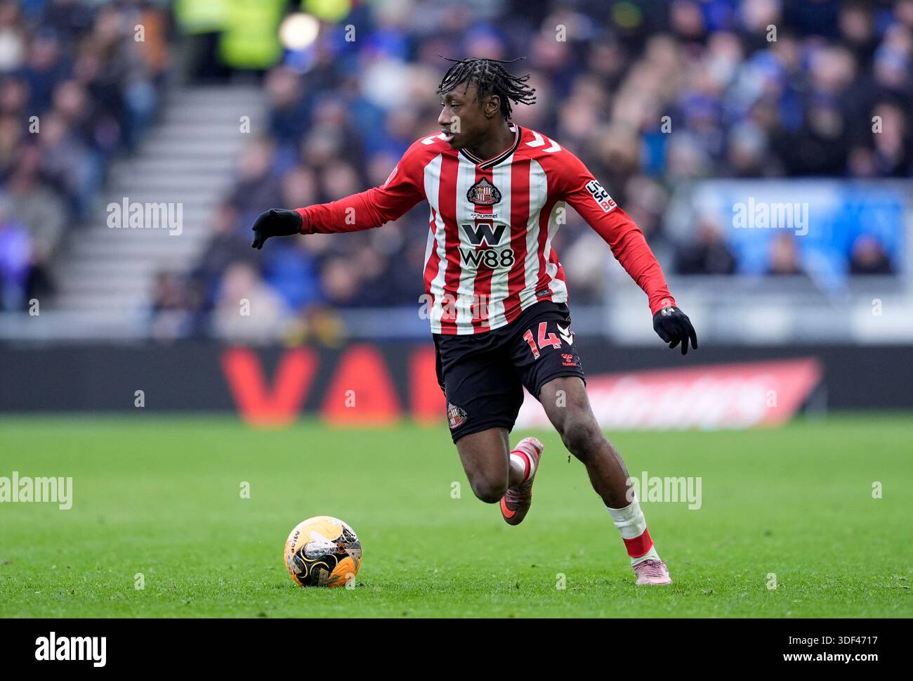 Sunderland's Romaine Mundle during the Emirates FA Cup third round ...