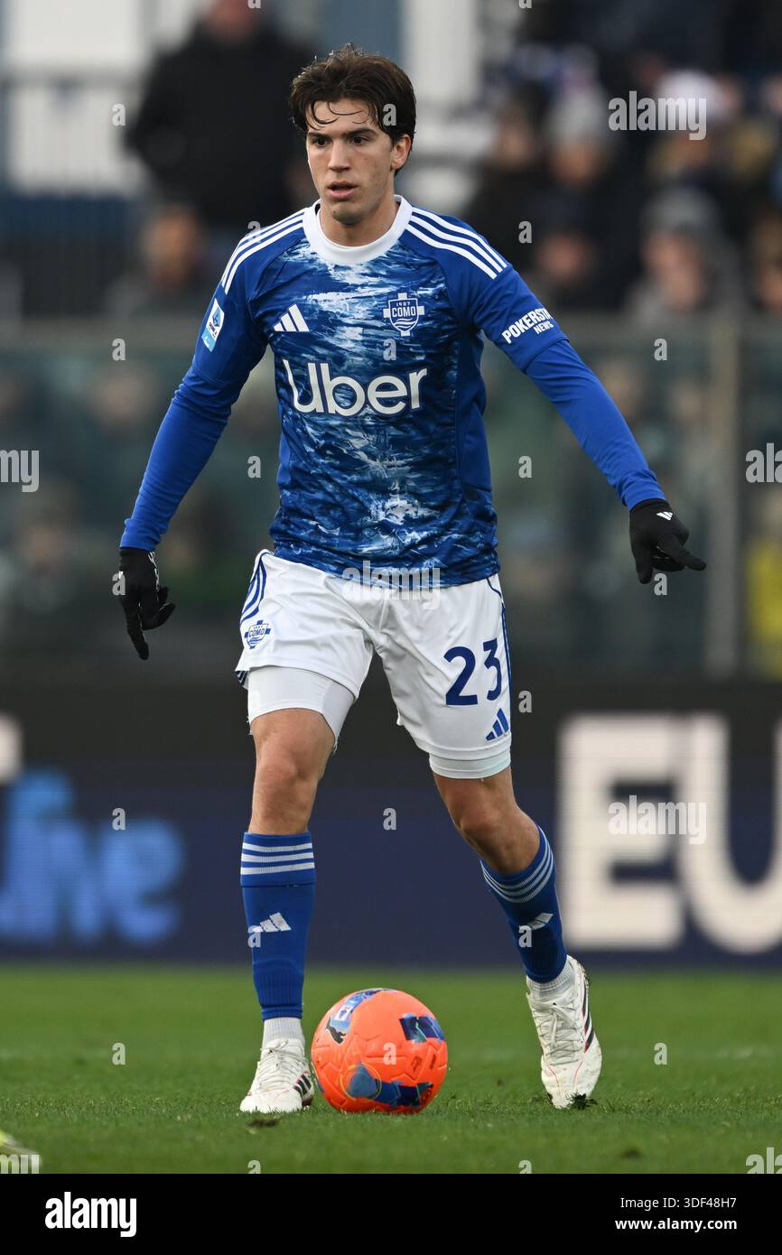 Maximo Perrone during the Italian Serie A football match between Calcio ...