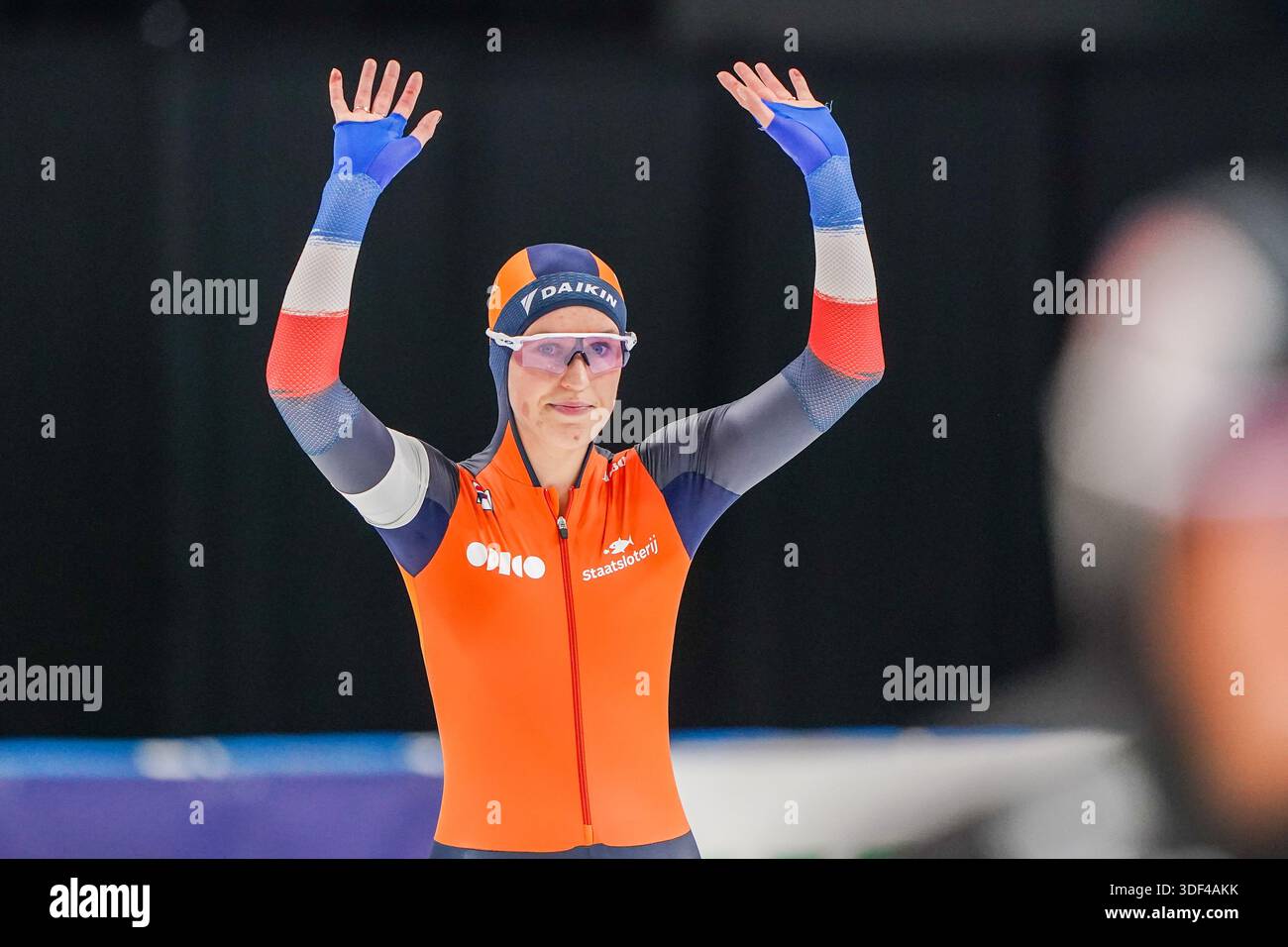 TOMASZOW MAZOWIECKI, POLAND - JANUARY 10: Meike Veen of Netherlands ...