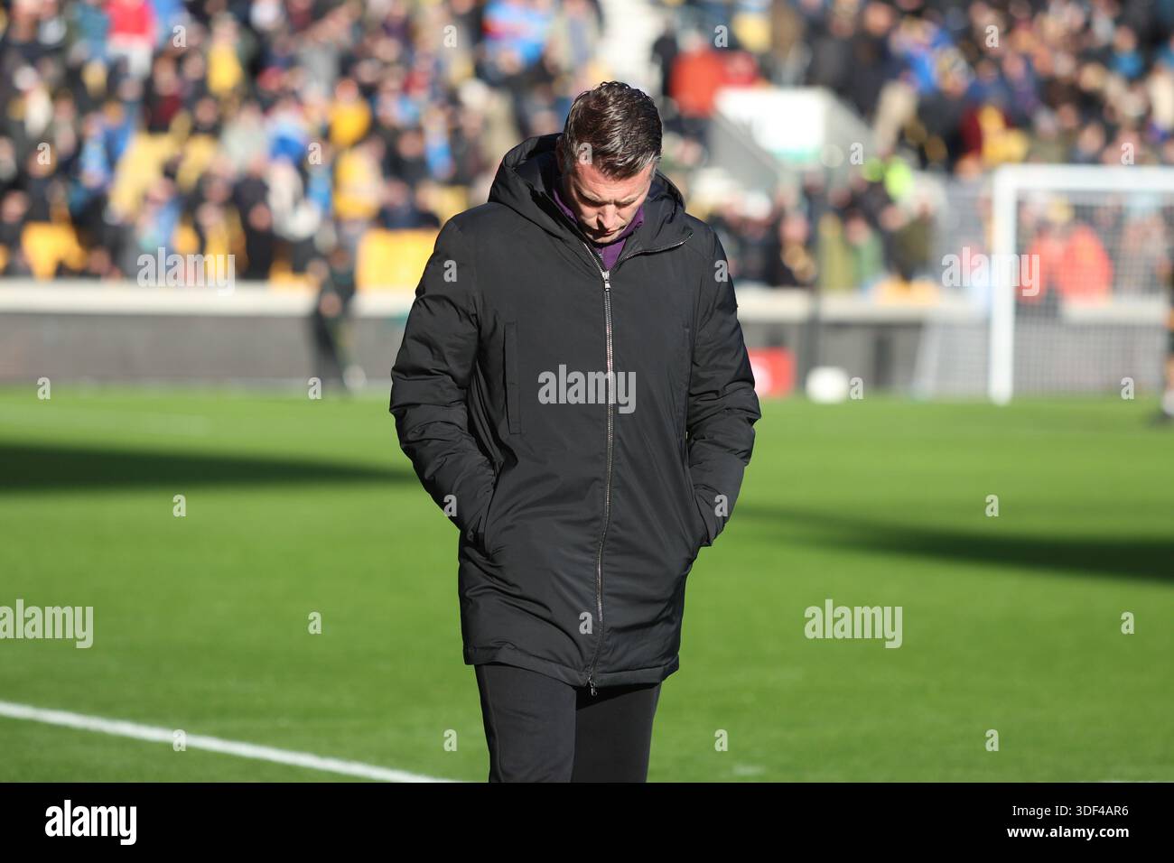 Wolverhampton, UK, 10th January 2026. Rob Edwards, manager of Wolves ...