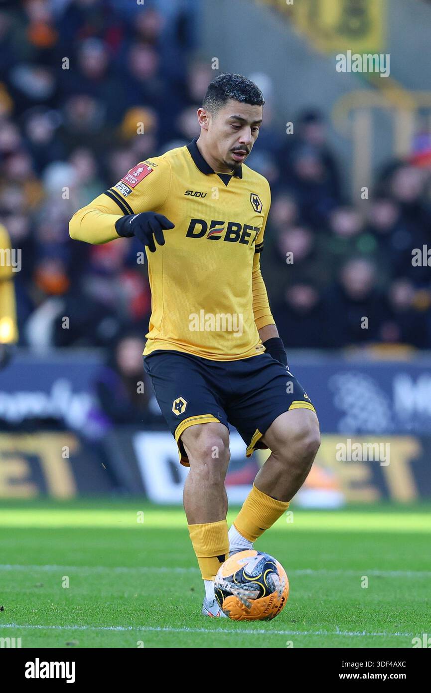 Wolverhampton, UK, 10th January 2026. André of Wolves during the The ...