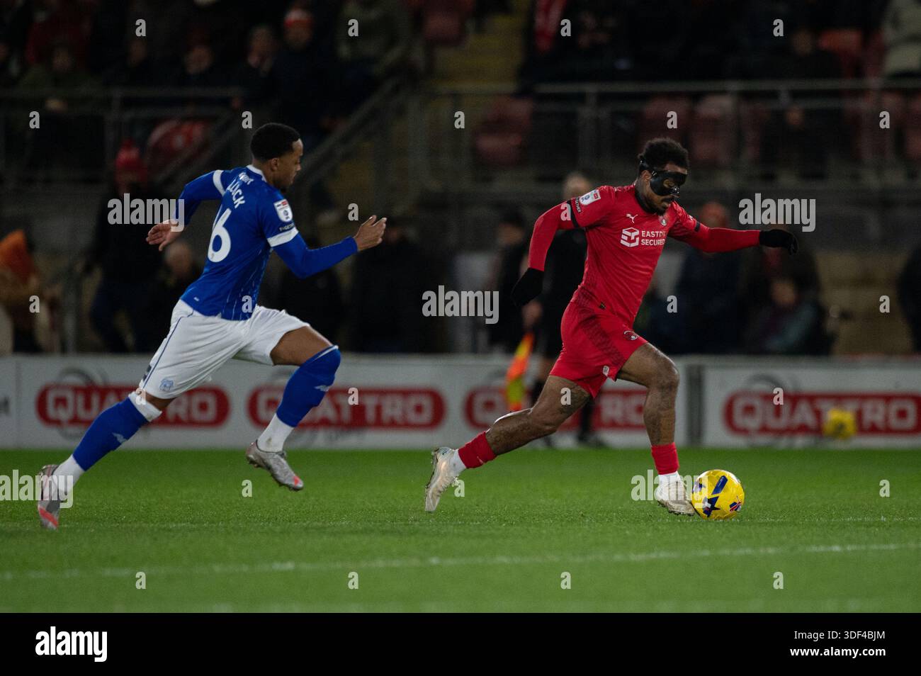 London, England. 10th Jan 2026. Leyton Orient's Josh Koroma in action ...