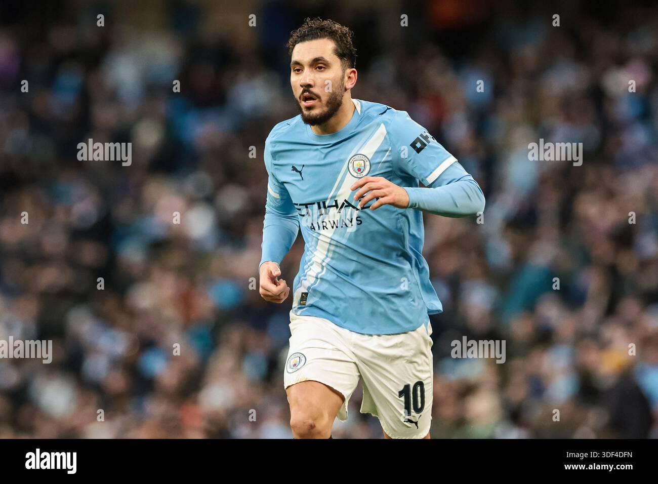 Rayan Cherki of Manchester City during the Emirates FA Cup Third Round ...
