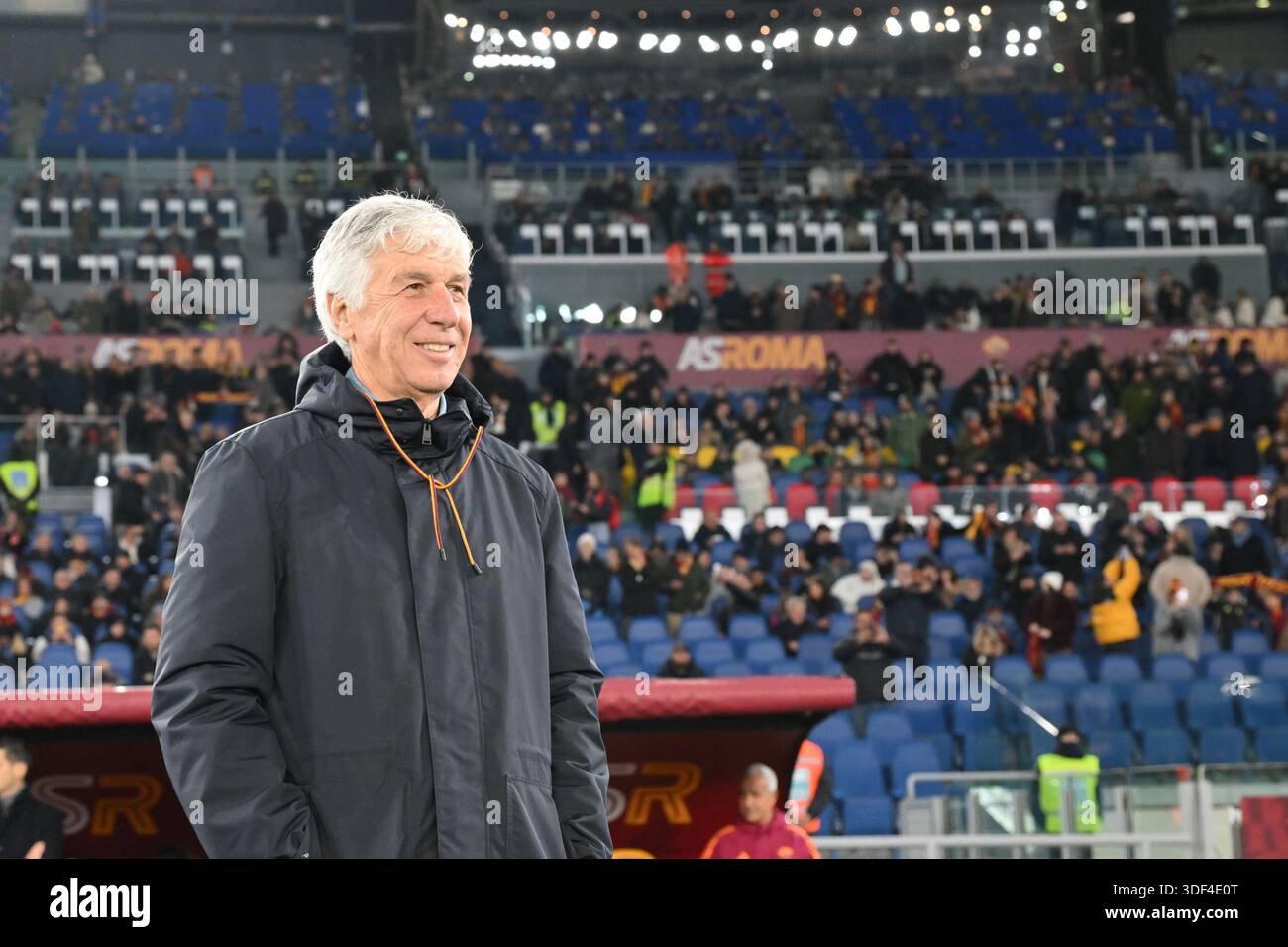 Olimpico Stadium, Rome, Italy - Giampiero Gasperini head coach of AS ...