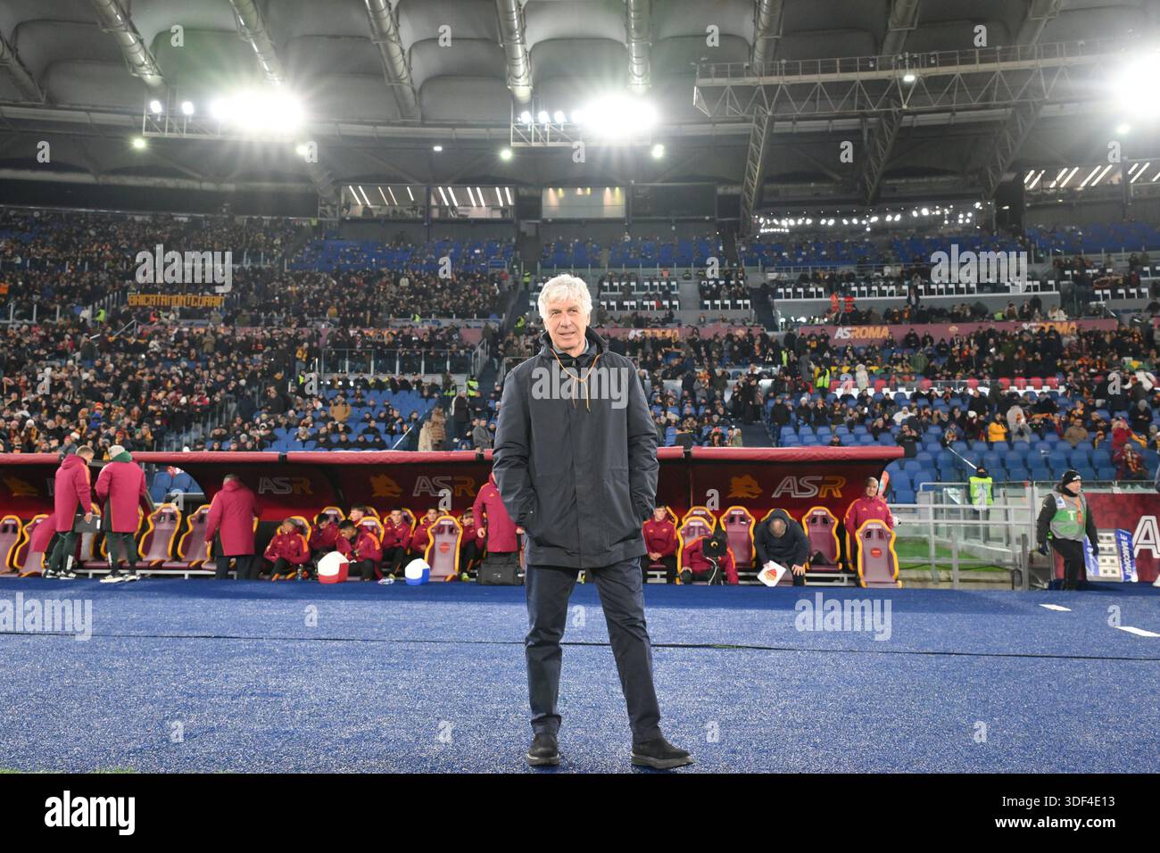Olimpico Stadium, Rome, Italy - Giampiero Gasperini head coach of AS ...