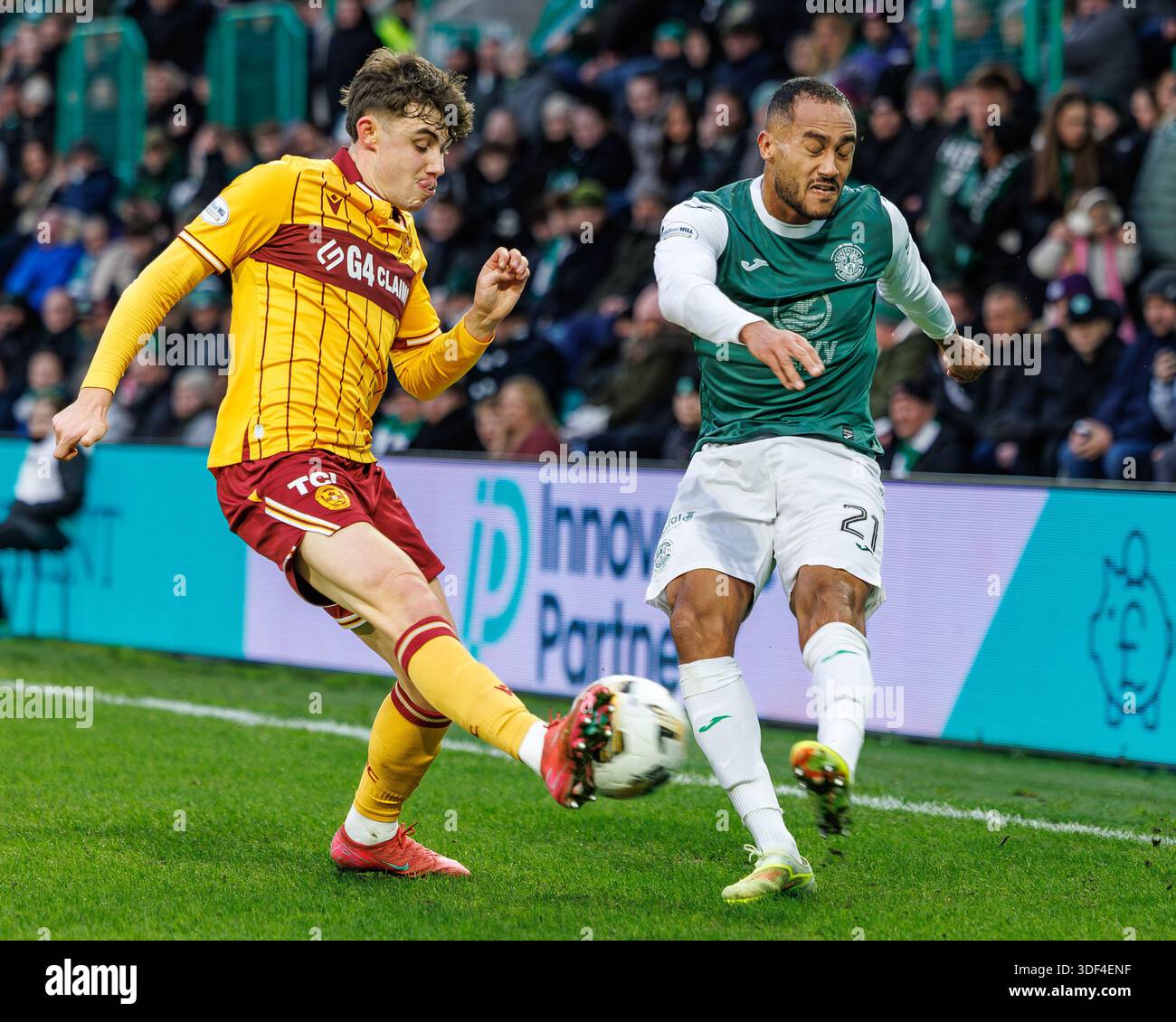 Easter Road Stadium, Edinburgh, Scotland, UK. 10th Jan 2026. Hibernian ...