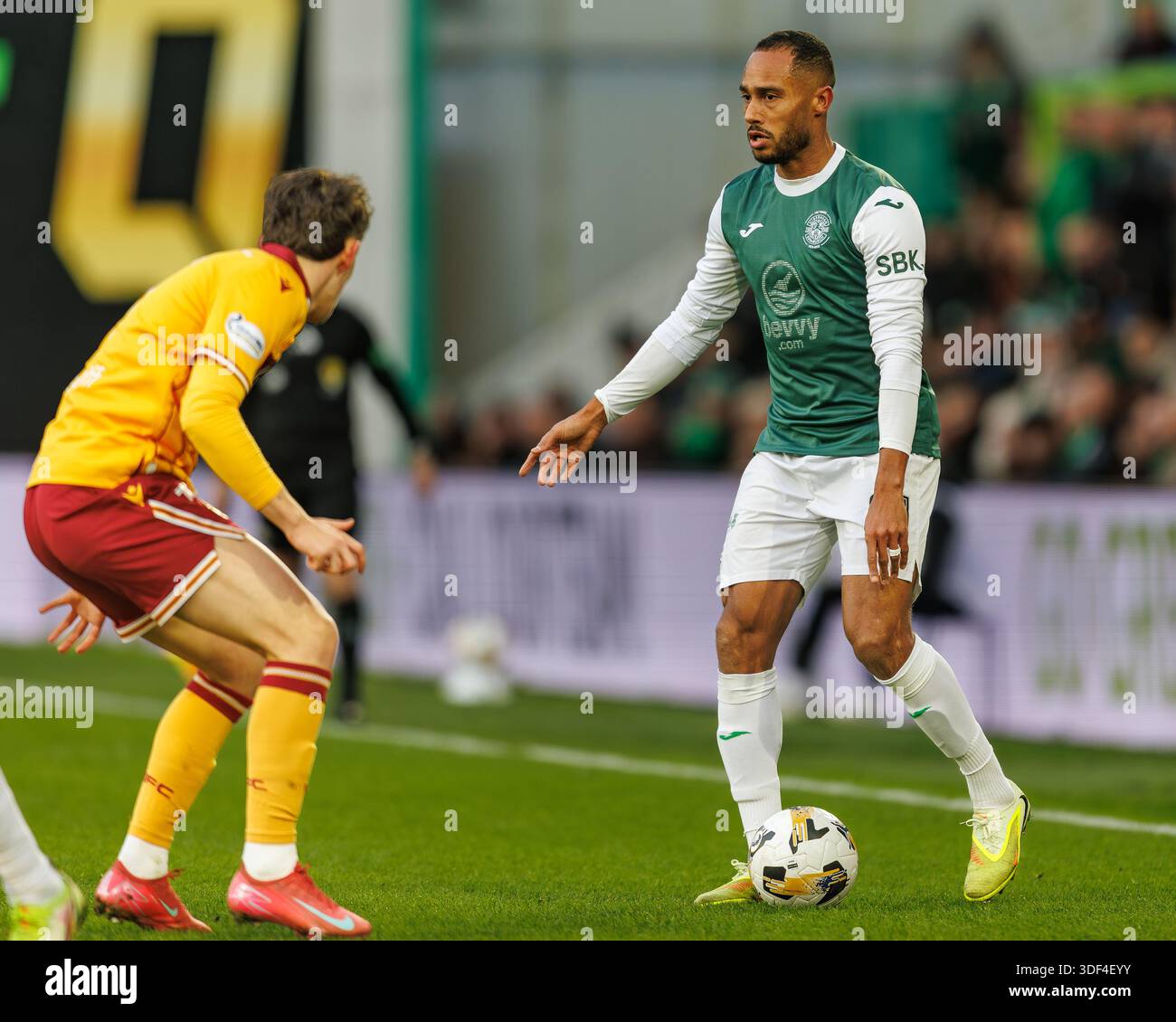Easter Road Stadium, Edinburgh, Scotland, UK. 10th Jan 2026. Hibernian ...