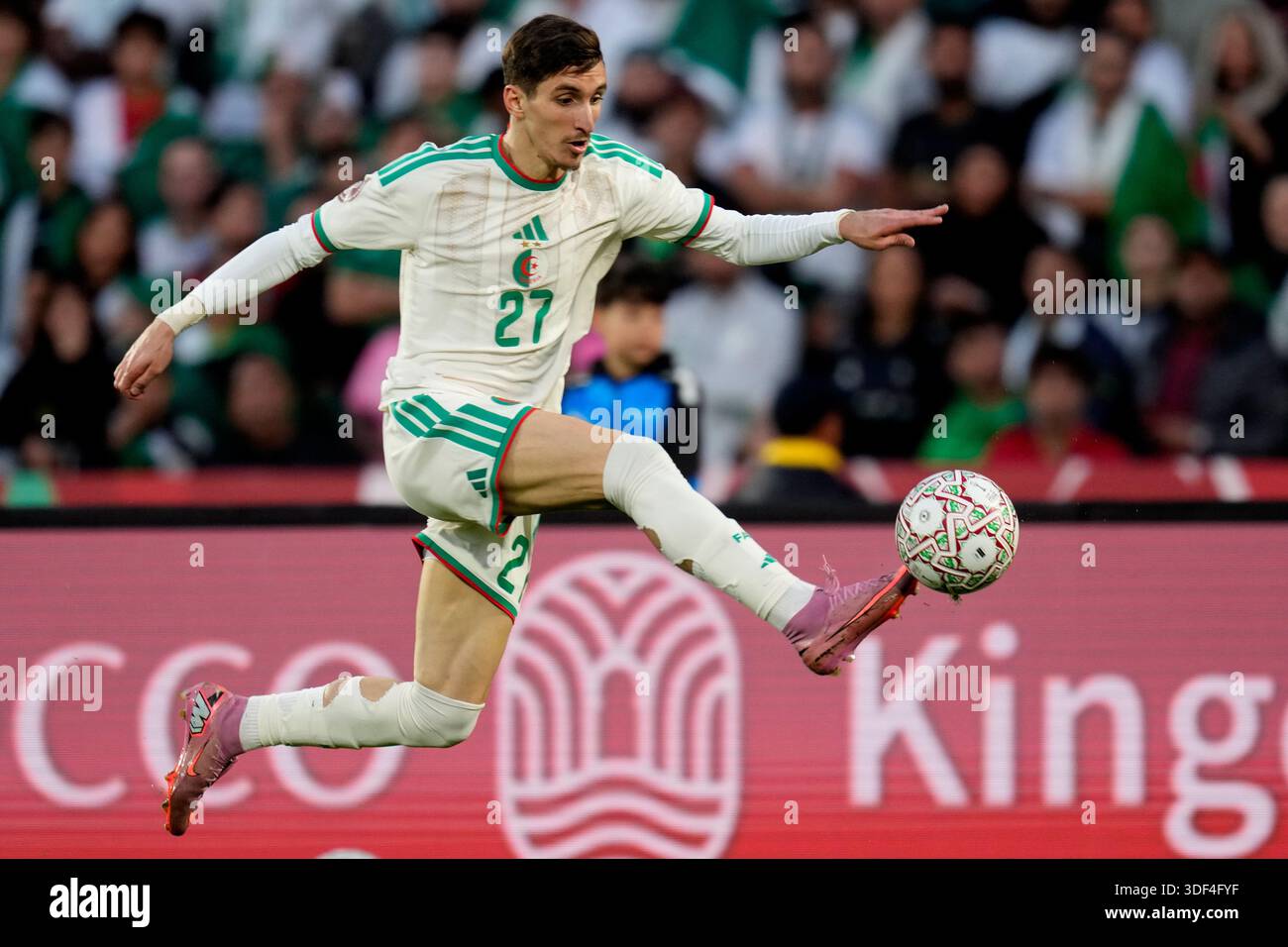 Algeria's Adil Boulbina controls the ball during the Africa Cup of ...