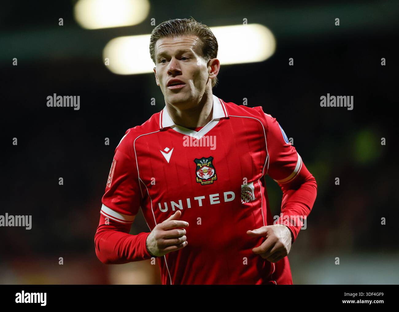 Wrexham, Wales, 9th January 2026. James McClean of Wrexham during the ...