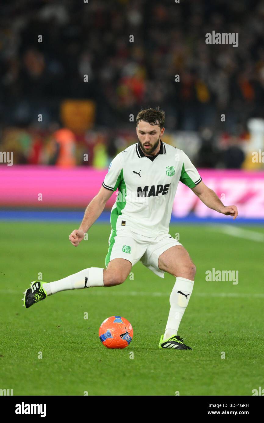 Olimpico Stadium, Rome, Italy - Sebastian Walukiewicz of US Sassuolo ...