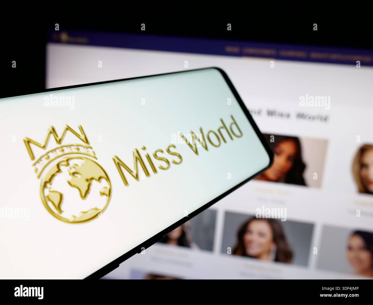 Miss world logo hi-res stock photography and images - Alamy