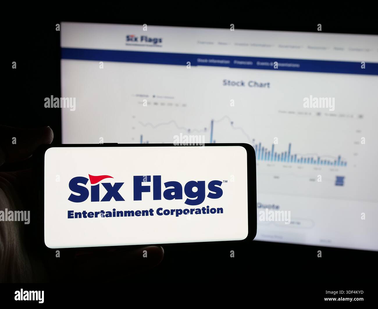 Six flags entertainment corporation hi-res stock photography and images ...