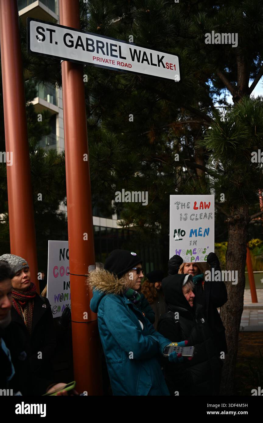 London, England, 10th January 2026: Protest calling for Southwark ...