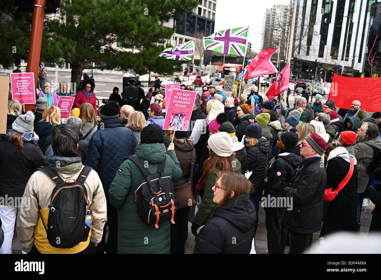 London, England, 10th January 2026: Protest calling for Southwark ...