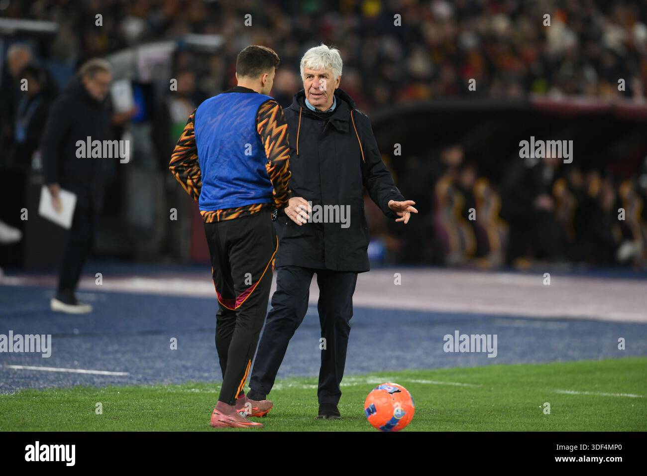Olimpico Stadium, Rome, Italy - Giampiero Gasperini head coach of AS ...