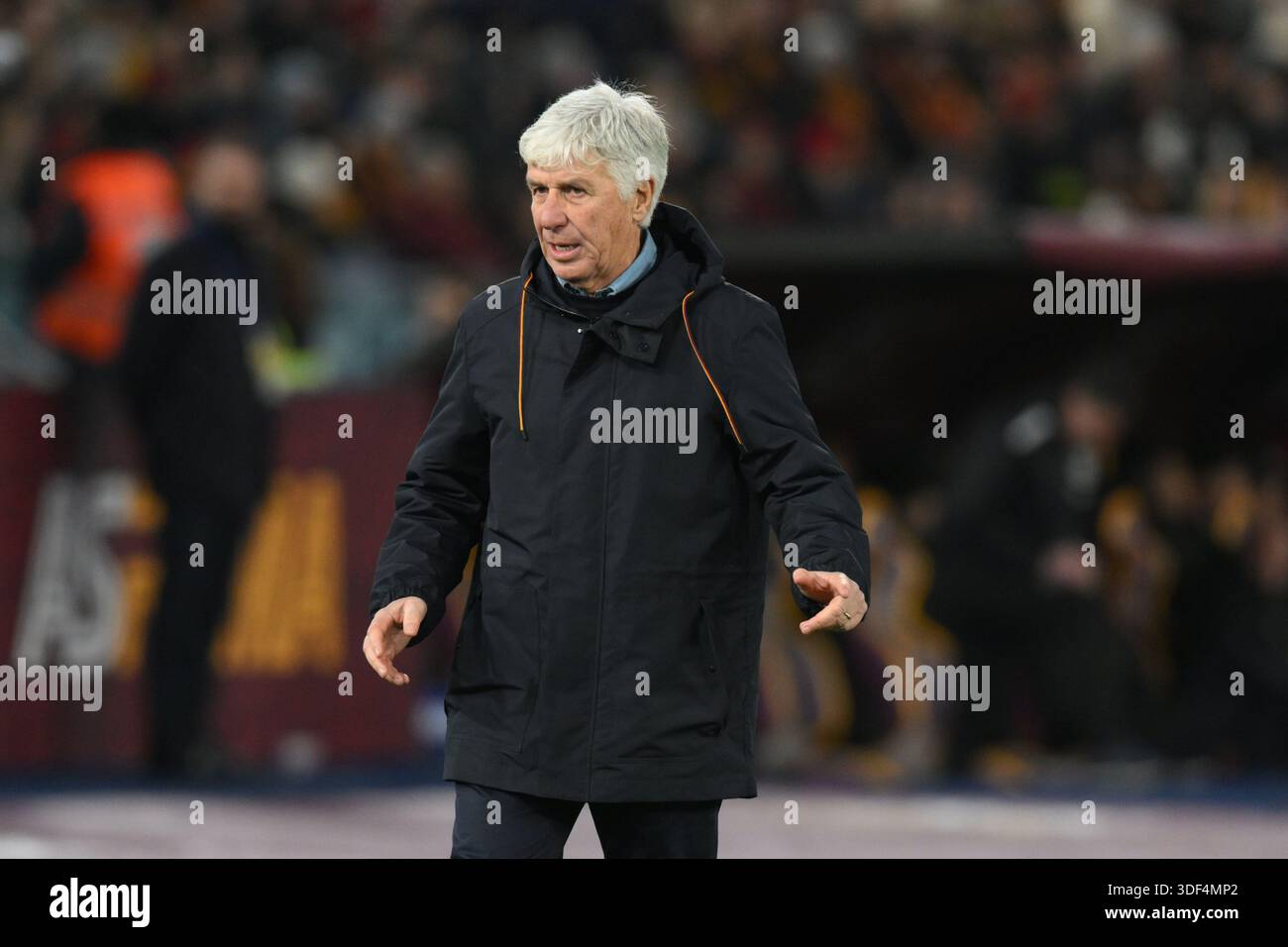 Olimpico Stadium, Rome, Italy - Giampiero Gasperini head coach of AS ...