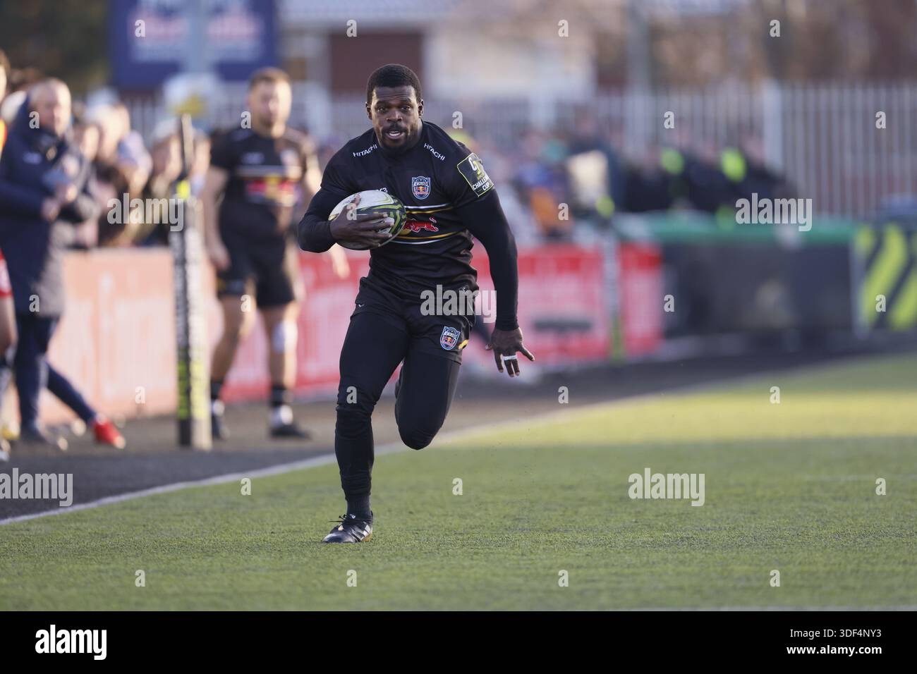 Newcastle Red Bulls' Christian Wade during the ECPR Challenge Cup match ...