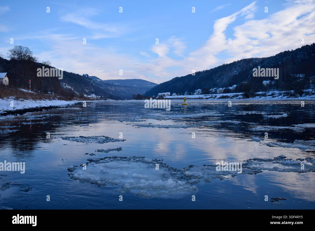 Bad schandau winter 2025 hochwinter 40 cm schnee hi-res stock ...