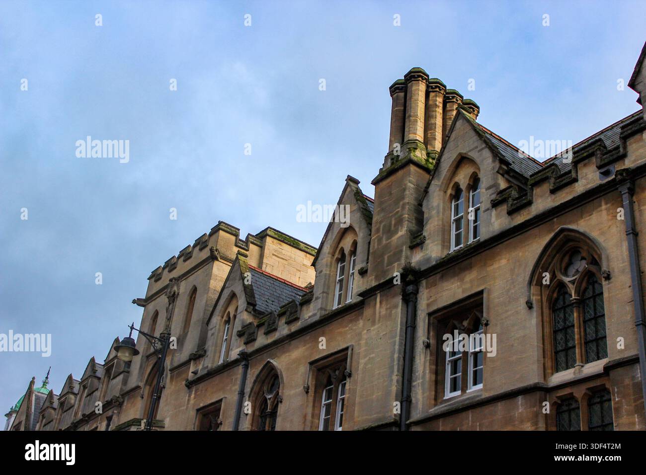 Oxford, United Kingdom - Dec 22, 2025: View of Exeter College, Oxford ...