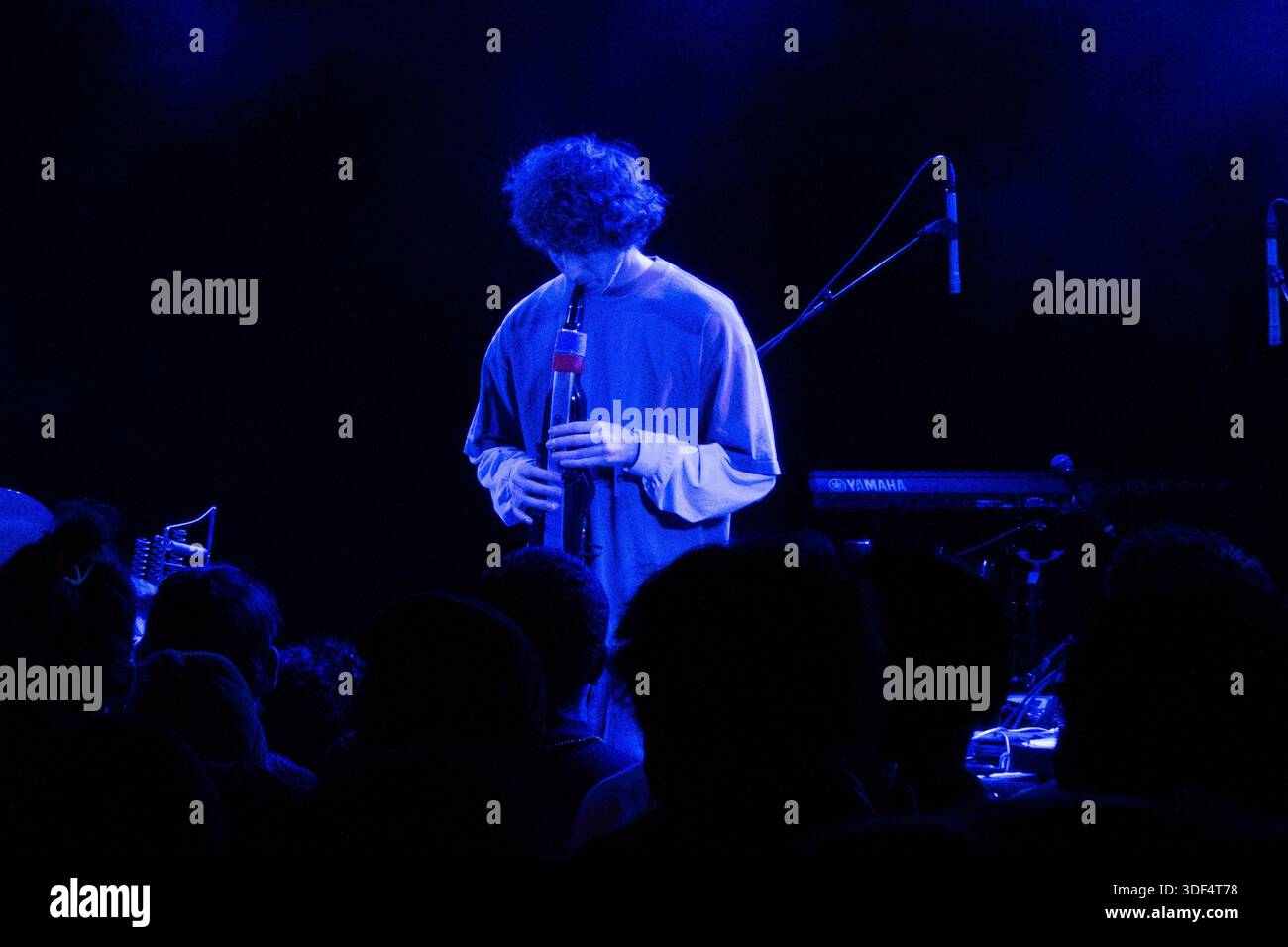 New York, USA. 8th Jan, 2026. Sam Gendel, horns, and Joe Westerlund ...