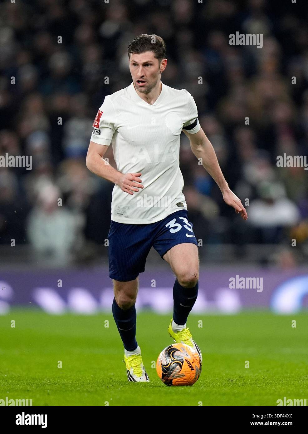 Tottenham Hotspur's Ben Davies during the Emirates FA Cup third round ...