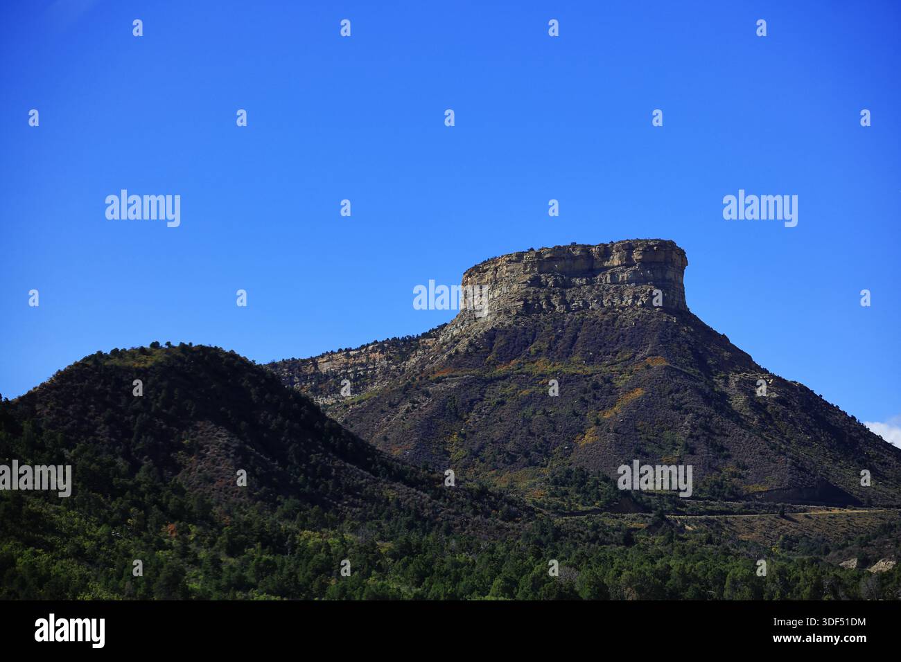 Wide view flat topped hi-res stock photography and images - Alamy