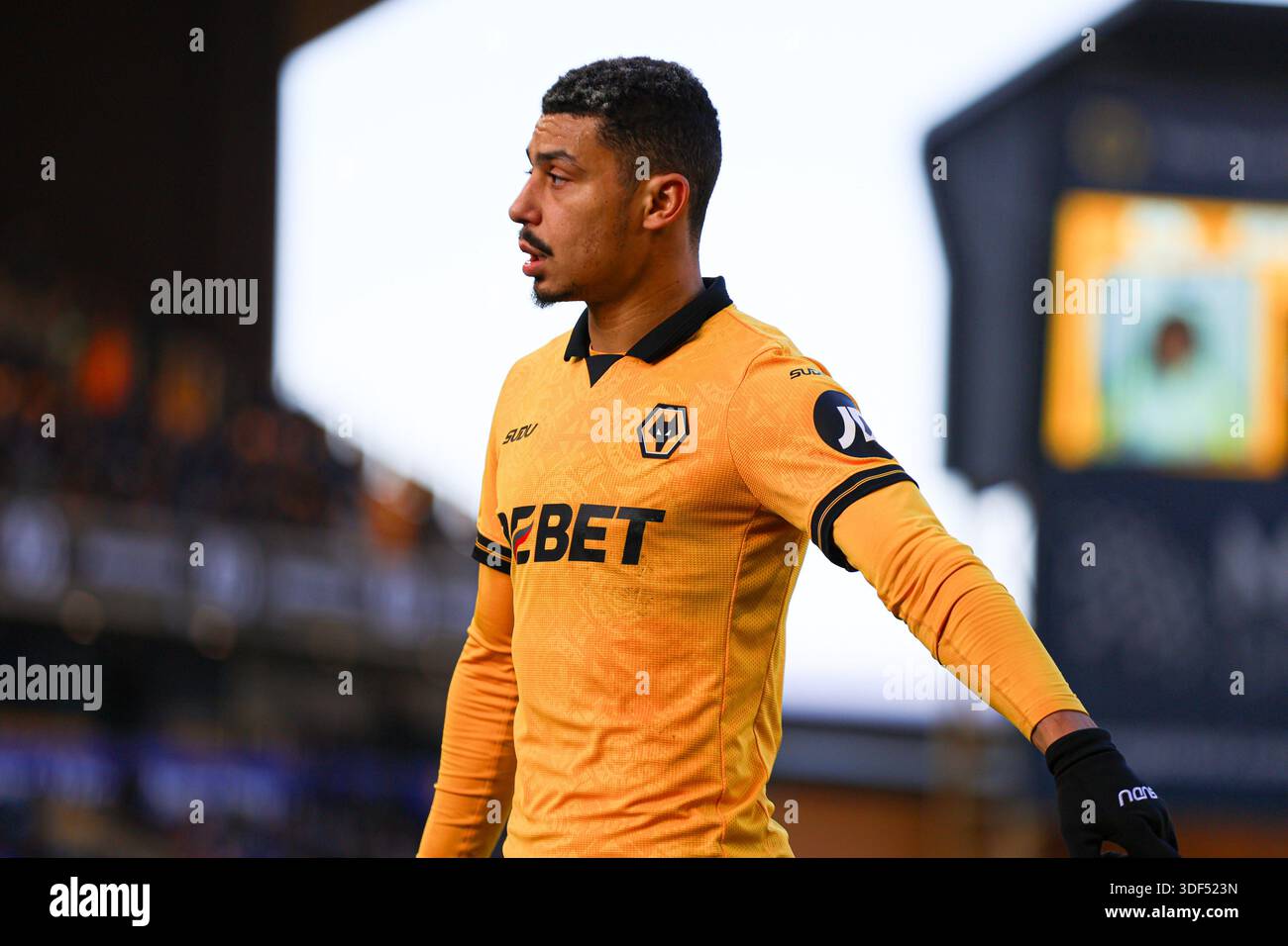 Andre (7 Wolves) in action during the FA Cup football match between ...