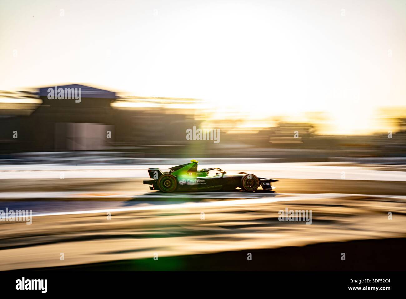 Joel Eriksson driving for Envision Racing in the Formula Electric ...