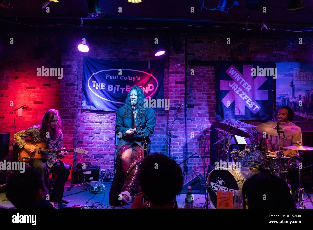 Gildaa performs with Mathias Durand on guitar and Arnaud Dolmen on ...