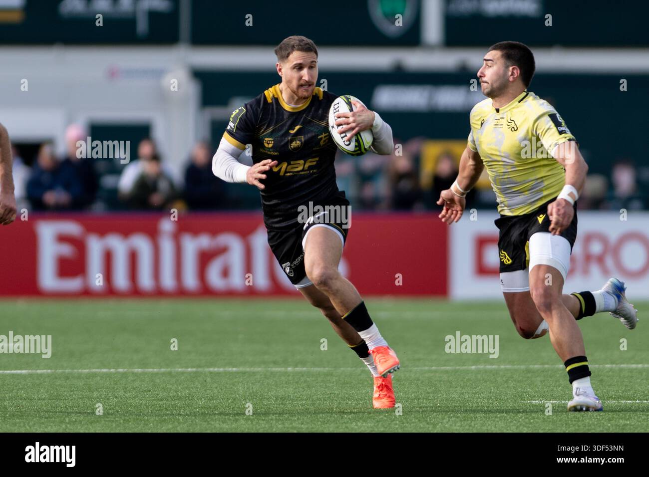 Segundo Tuculet of Montauban during the Challenge Cup match between ...
