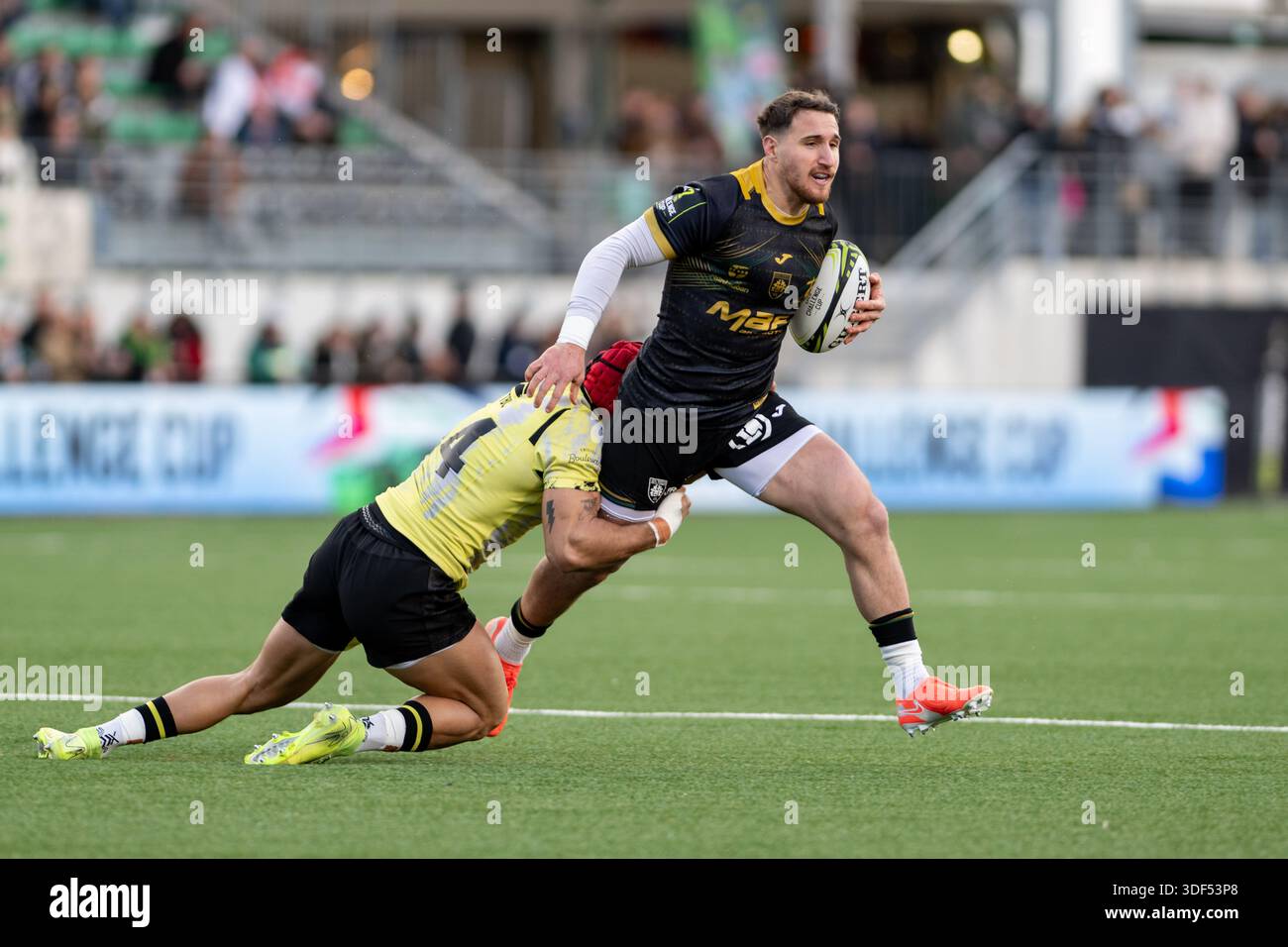 Segundo Tuculet of Montauban during the Challenge Cup match between ...