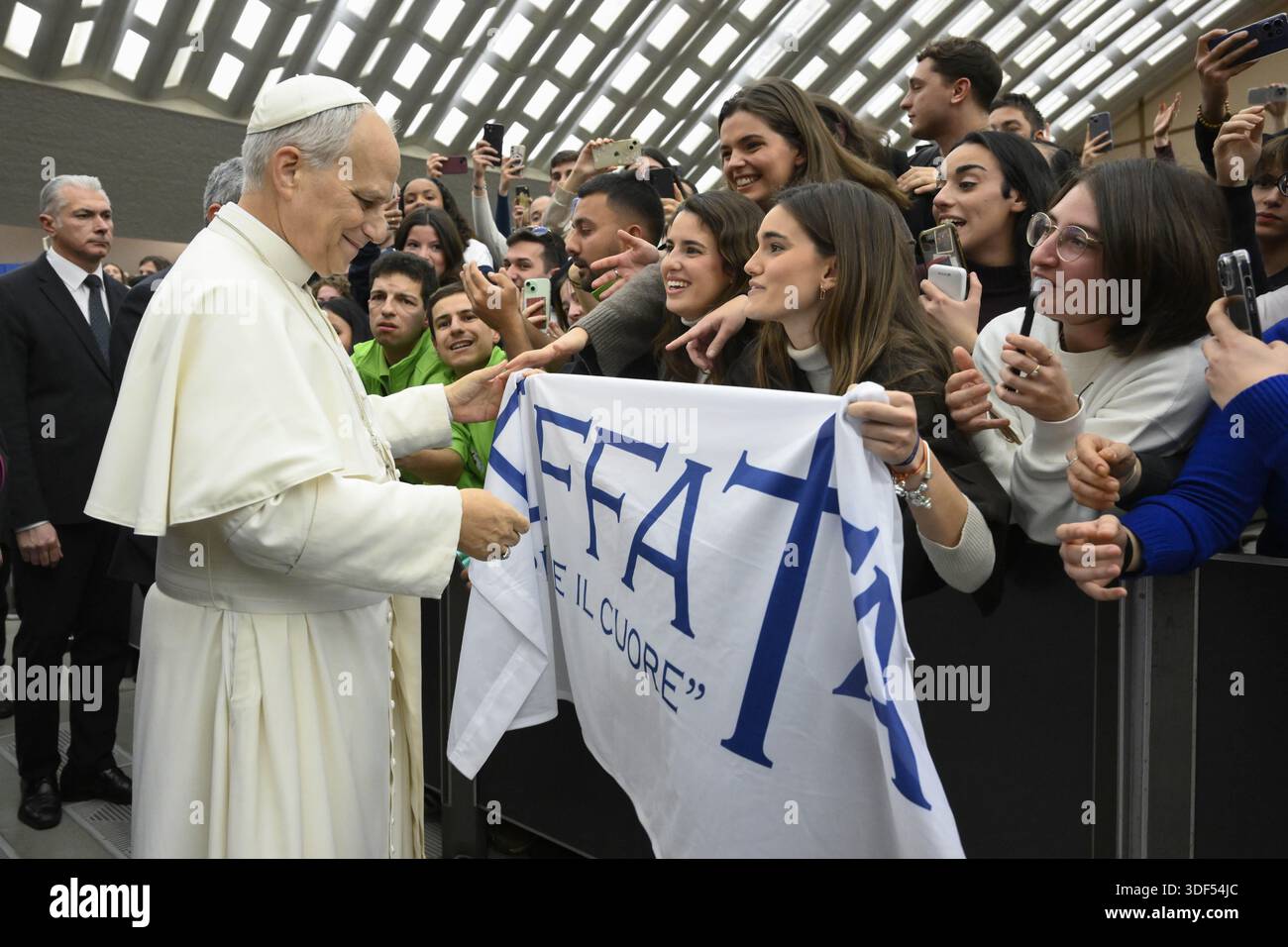 **NO LIBRI** Italy, Rome, Vatican, 2026/1/ 10 Pope Leo XIV meets with ...