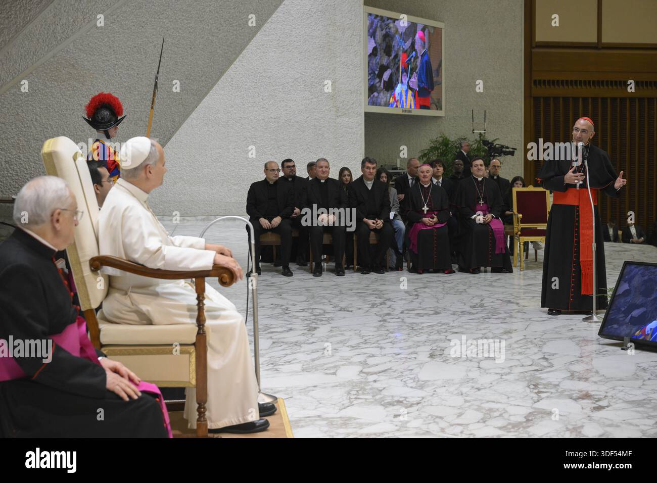 **NO LIBRI** Italy, Rome, Vatican, 2026/1/ 10 Pope Leo XIV meets with ...