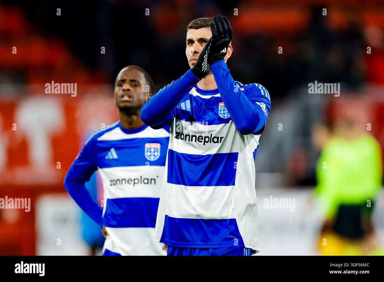 Enschede - Koen Kostons of PEC Zwolle during the eighteenth competition ...