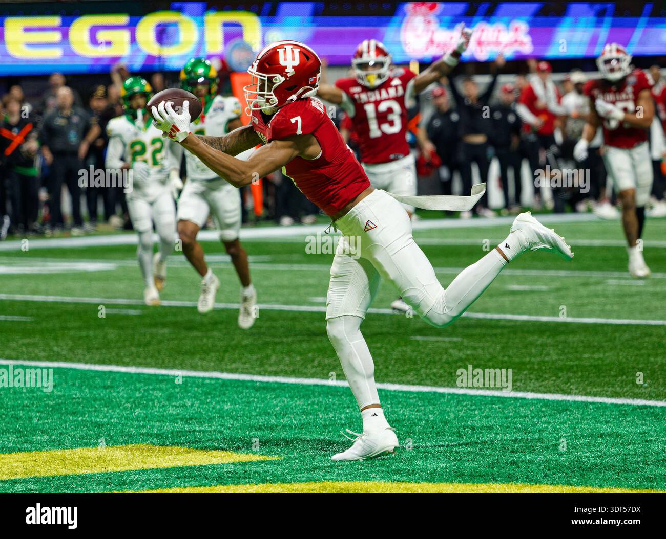 January 9, 2026: Indiana's EJ Williams, Jr. makes this catch for a ...
