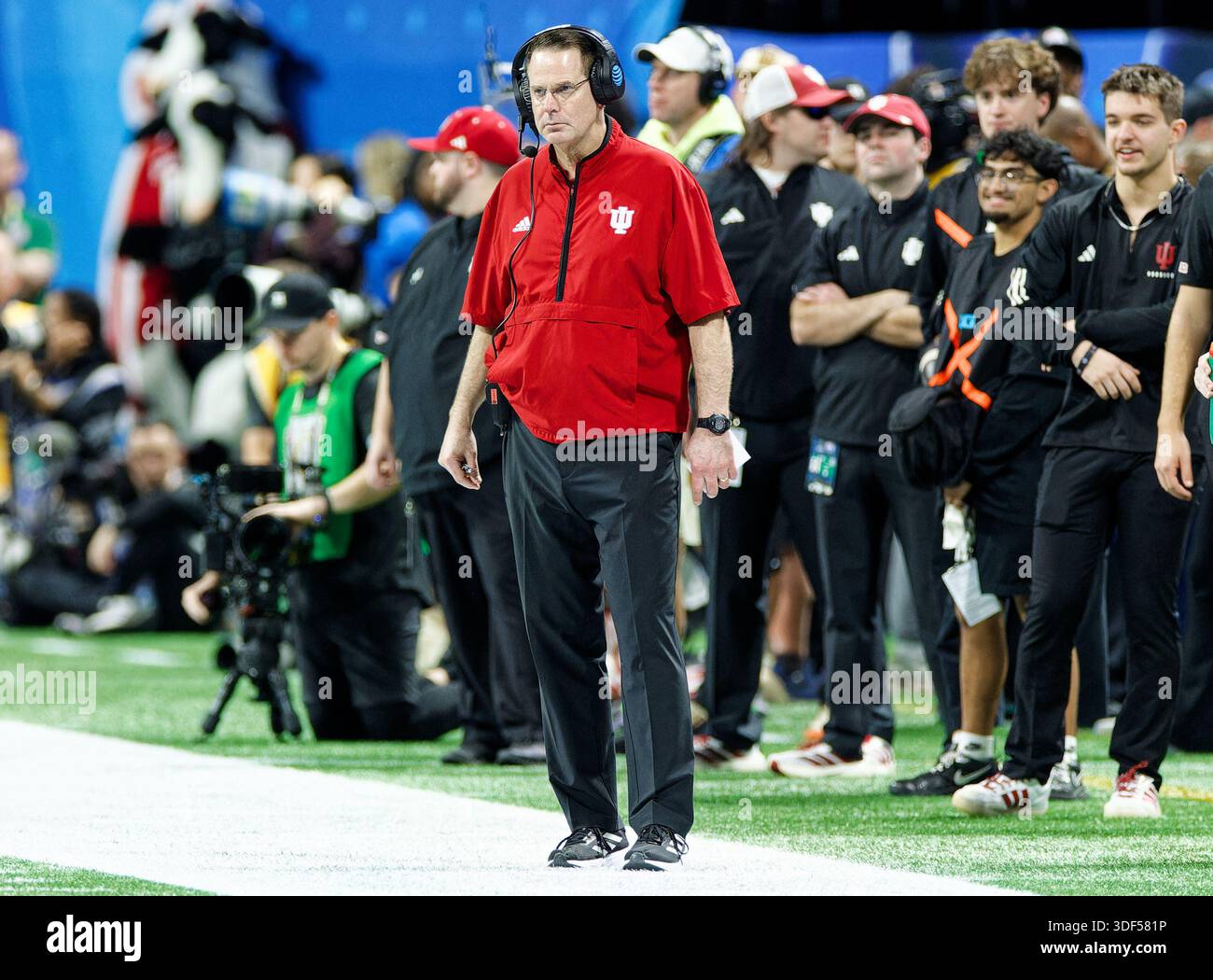 Atlanta, Georgia. 9th Jan, 2026. Indiana head coach, Curt Cignetti ...