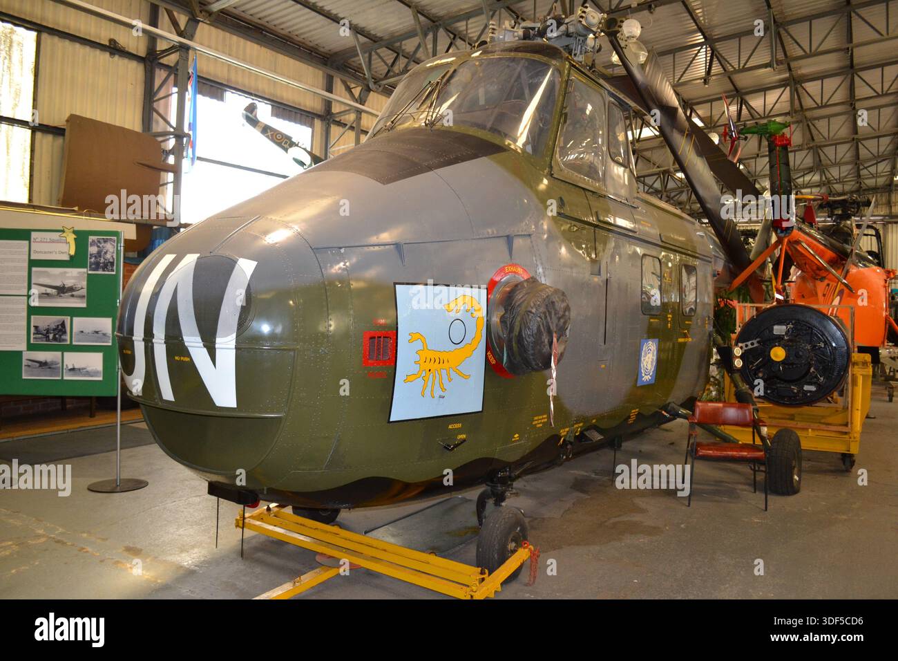 In UN markings, this Westland Whirlwind HAR.10 was the very last of its ...